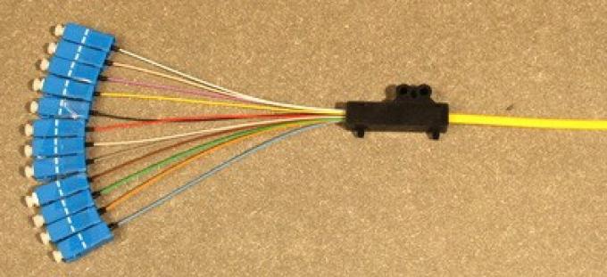 Fan Out Kits Optical Fiber Patch Cable Patch Cord Pigtail SC Single ...